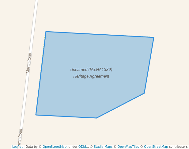 Unnamed (No.HA1339) Heritage Agreement in Farrell Flat | Map and Routes