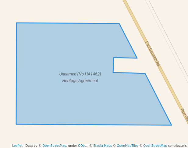 Unnamed (No.HA1462) Heritage Agreement in Port Germein | Map and Routes