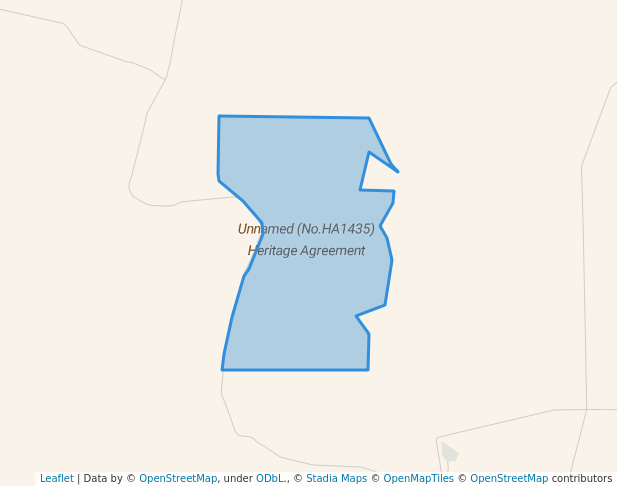 Unnamed (No.HA1435) Heritage Agreement in Yatina | Map and Routes