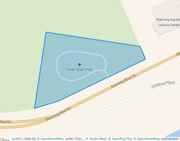 Taree Rotary Park in Taree | Map and Routes