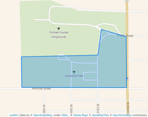 Unionville Park in Unionville | Map and Routes