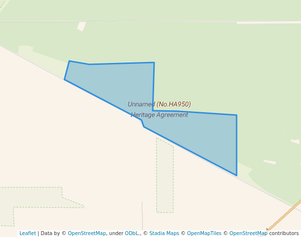 Unnamed (No.HA950) Heritage Agreement in Ettrick | Map and Routes
