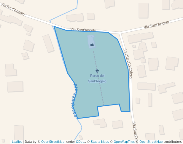 Parco del Sant'Angelo in Porcia | Map and Routes