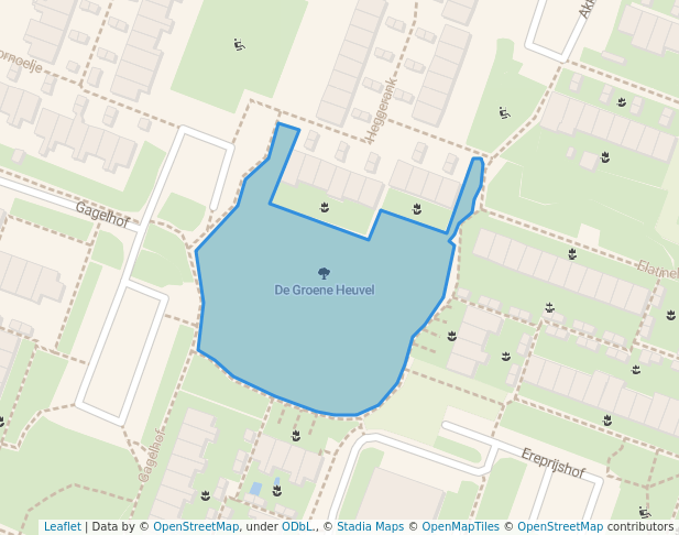 De Groene Heuvel in Leusden | Map and Routes