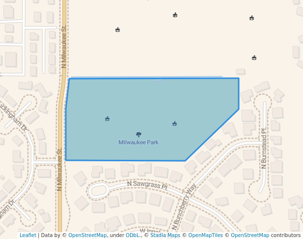 Milwaukee Park in Boise | Map and Routes