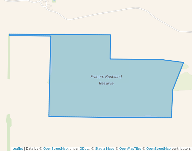 Frasers Bushland Reserve in Tempy | Map and Routes
