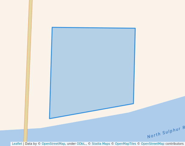Ladonia Fossil Park in Ladonia | Map and Routes