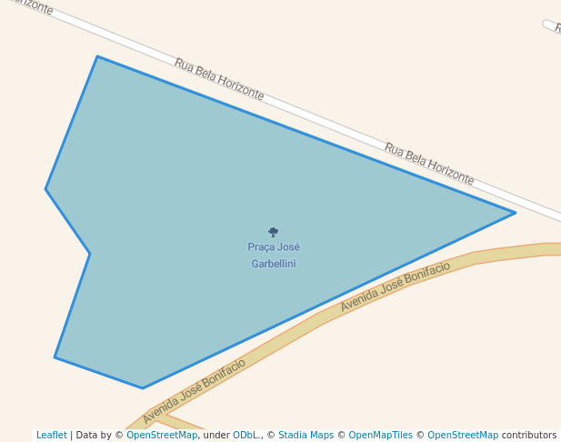 Praça José Garbellini in Cambé | Map and Routes