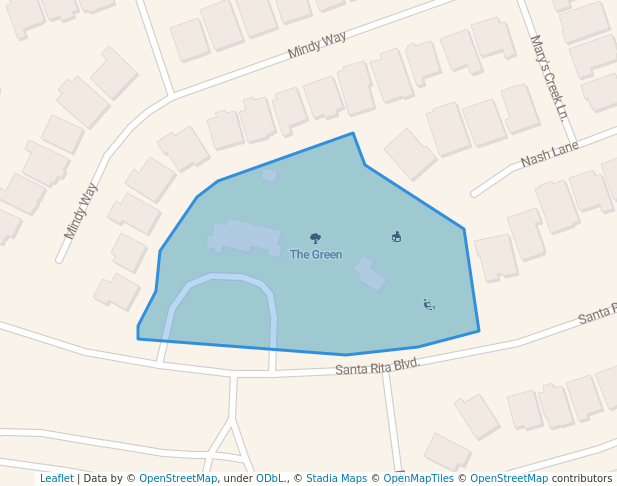 The Green in Georgetown | Map and Routes