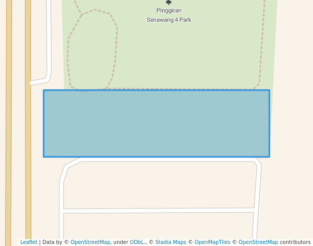 Pinggiran Senawang 4 Park in Seremban | Map and Routes
