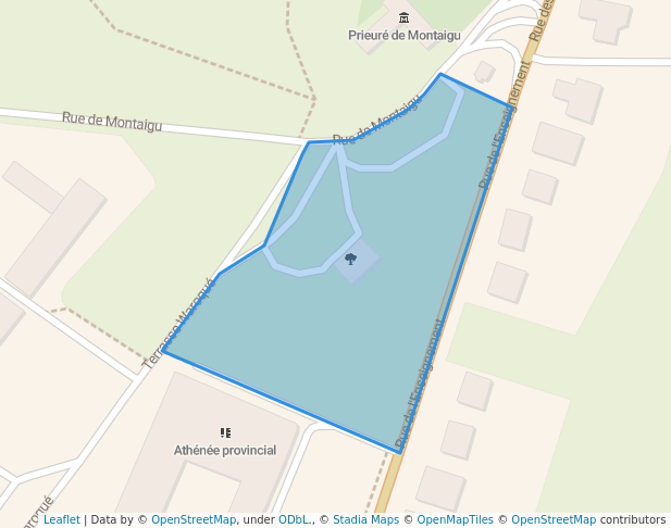Privé in Morlanwelz | Map and Routes