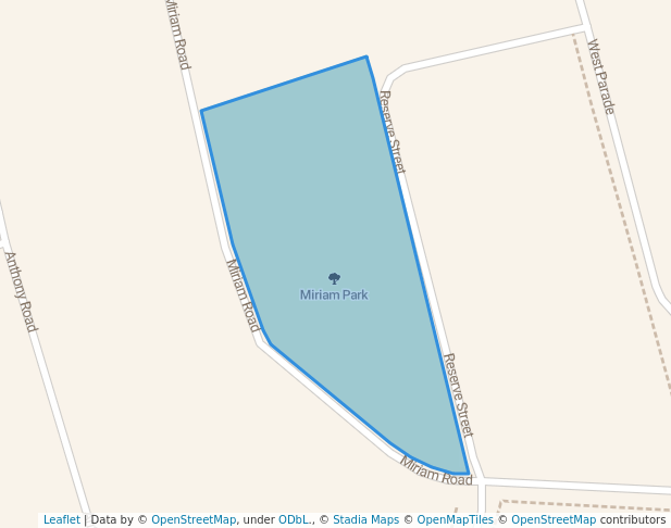 Miriam Park in West Ryde | Map and Routes