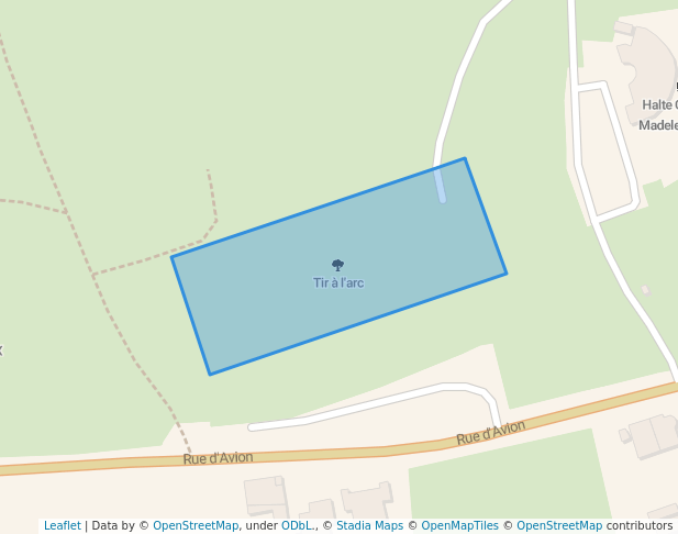 Tir à l'arc in Liévin | Map and Routes