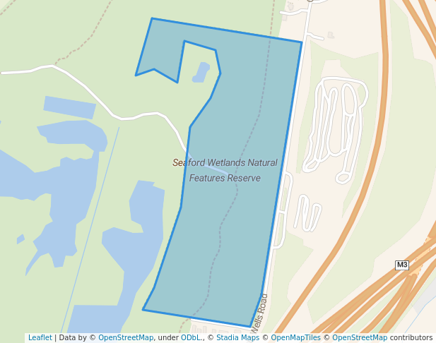 Seaford Wetlands Natural Features Reserve in Seaford | Map and Routes