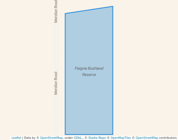 Paignie Bushland Reserve in Walpeup | Map and Routes
