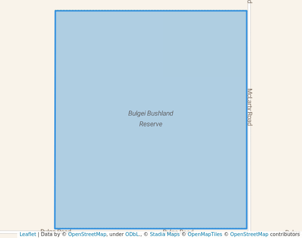 Bulgei Bushland Reserve in Pira | Map and Routes