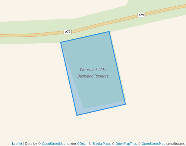 Woornack I247 Bushland Reserve in Mittyack | Map and Routes