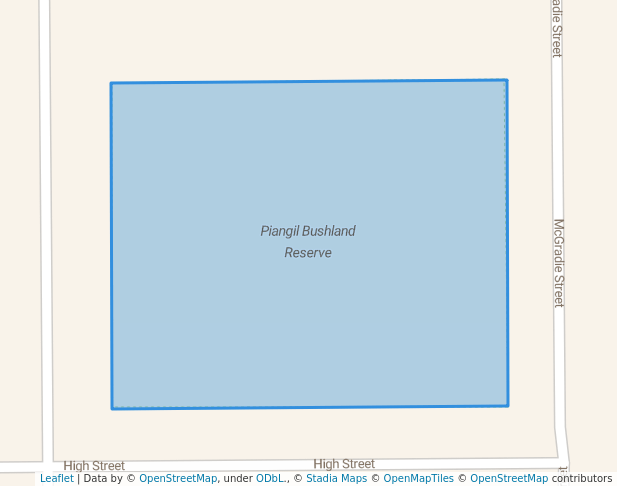 Piangil Bushland Reserve in Piangil | Map and Routes