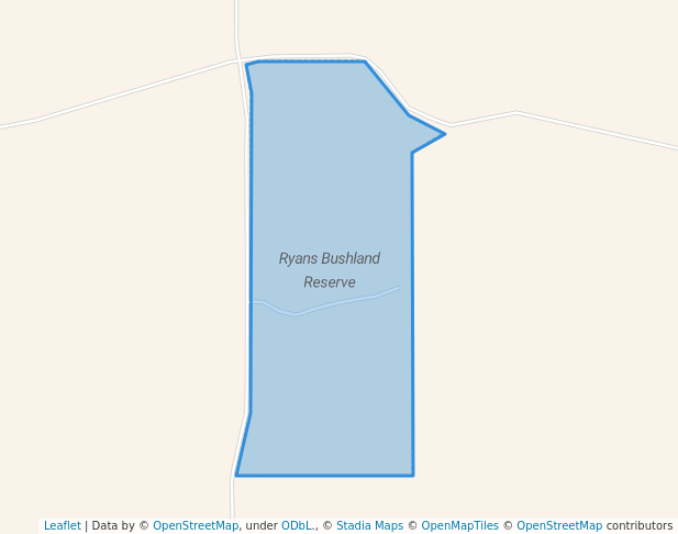 Ryans Bushland Reserve in Piangil | Map and Routes