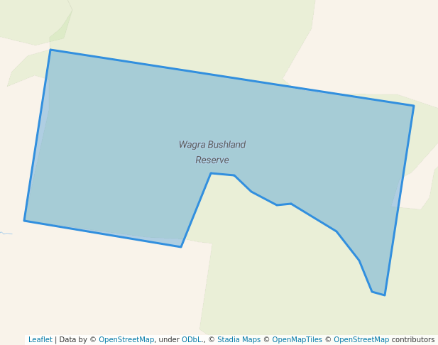 Wagra Bushland Reserve in Tallangatta Valley | Map and Routes