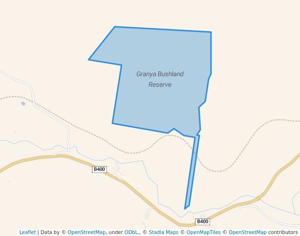 Granya Bushland Reserve in Bullioh | Map and Routes