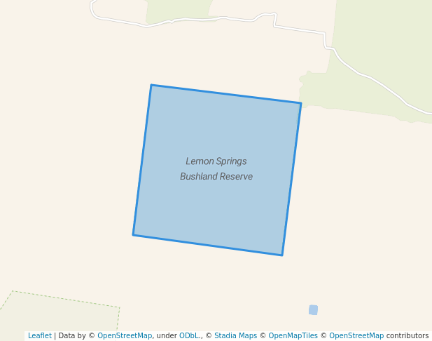 Lemon Springs Bushland Reserve in Kaniva | Map and Routes