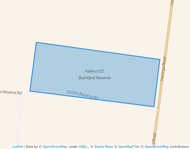 Kaniva I22 Bushland Reserve in Kaniva | Map and Routes