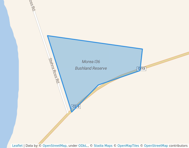 Morea I36 Bushland Reserve in Peronne | Map and Routes