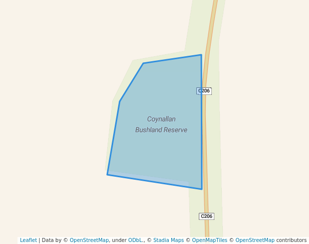 Coynallan Bushland Reserve in Little Desert | Map and Routes