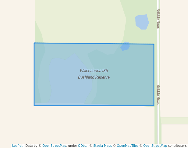Willenabrina I86 Bushland Reserve in Brim | Map and Routes