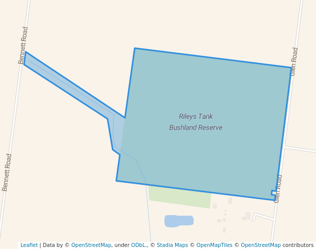 Rileys Tank Bushland Reserve in Birchip West | Map and Routes