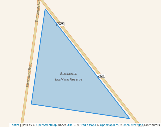 Bumberrah Bushland Reserve in Swan Reach | Map and Routes