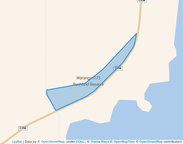 Waranga I175 Bushland Reserve in Waranga Shores | Map and Routes