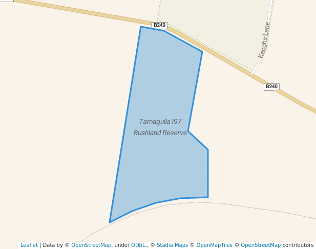 Tarnagulla I97 Bushland Reserve in Tarnagulla | Map and Routes