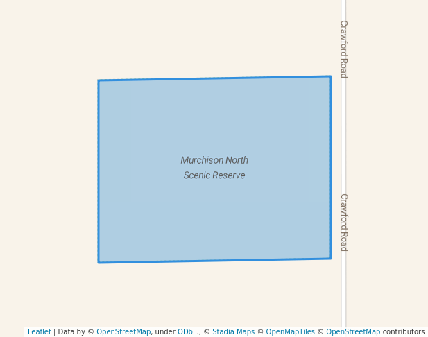 Murchison North Scenic Reserve in Dhurringile | Map and Routes