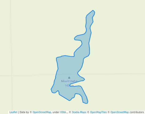 Mount Useful Natural Features and Scenic Reserve in Toombon | Map and ...