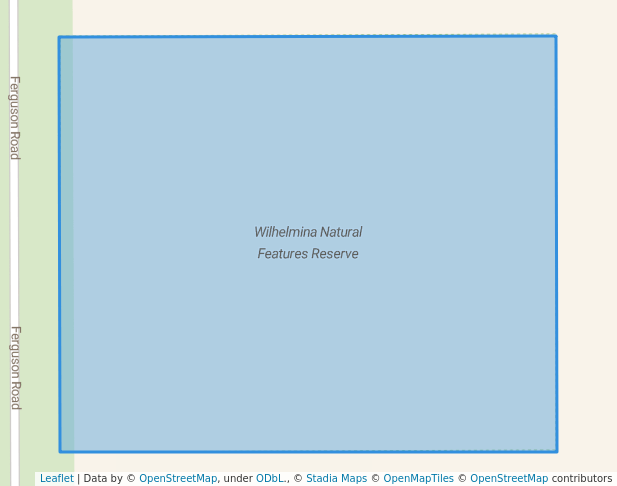 Wilhelmina Natural Features Reserve in Hopetoun | Map and Routes