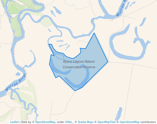 Ryans Lagoon Nature Conservation Reserve in Bonegilla | Map and Routes
