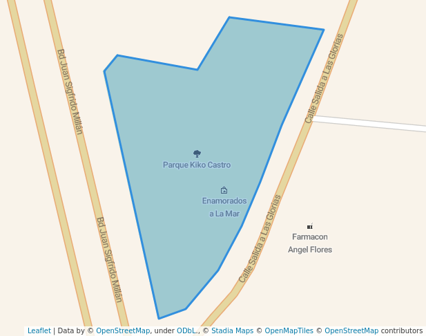 Parque Kiko Castro in Guasave | Map and Routes