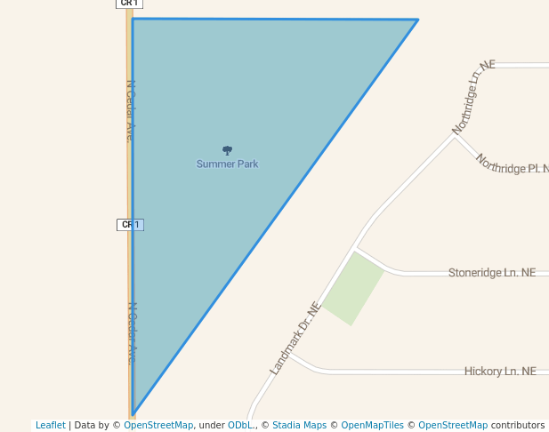 Summer Park in Owatonna | Map and Routes