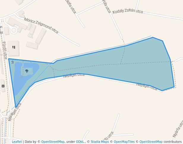 Népliget in Berettyóújfalu | Map and Routes