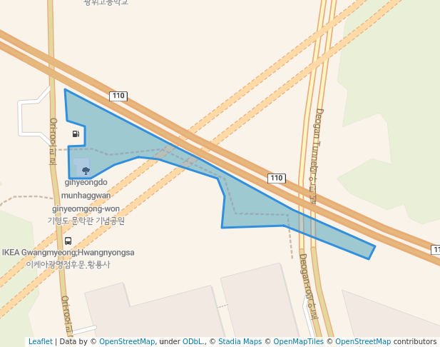 기형도 문학관 기념공원 in Gwangmyeong-si | Map and Routes