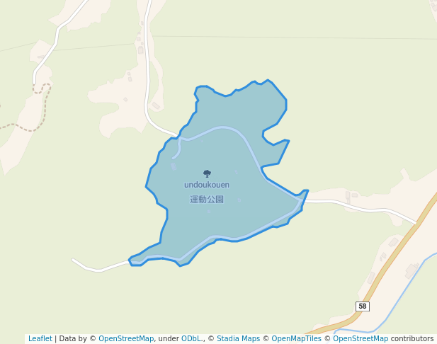 運動公園 in Shinjo | Map and Routes