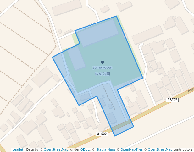 ゆめ公園 in Ichinoseki | Map and Routes