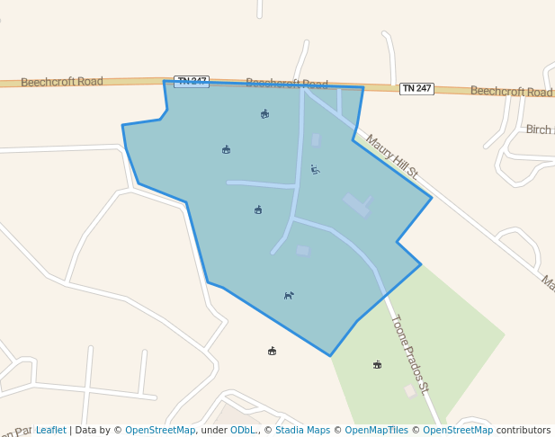 Evans Park in Spring Hill | Map and Routes