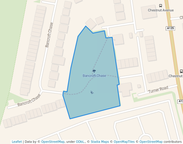Bancroft Chase in London | Map and Routes