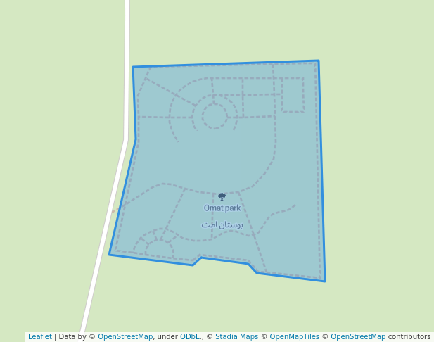 Omat park in Yunesi | Map and Routes