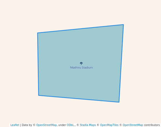 Ntathiru Stadium in Kiamara | Map and Routes