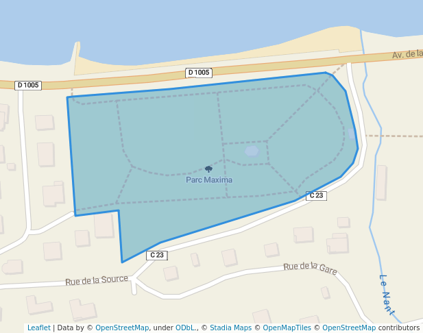 Parc Maxima in Publier | Map and Routes