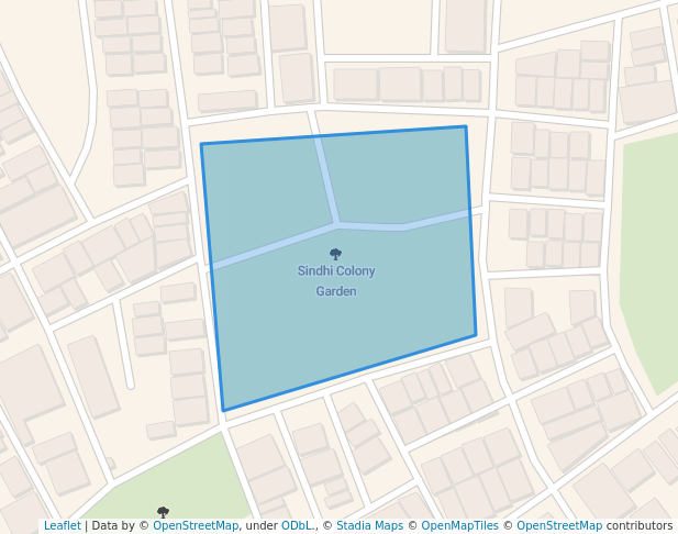Sindhi Colony Garden in Indore | Map and Routes